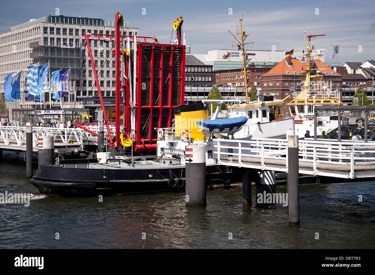 Port of Kiel Stock Photo - Alamy