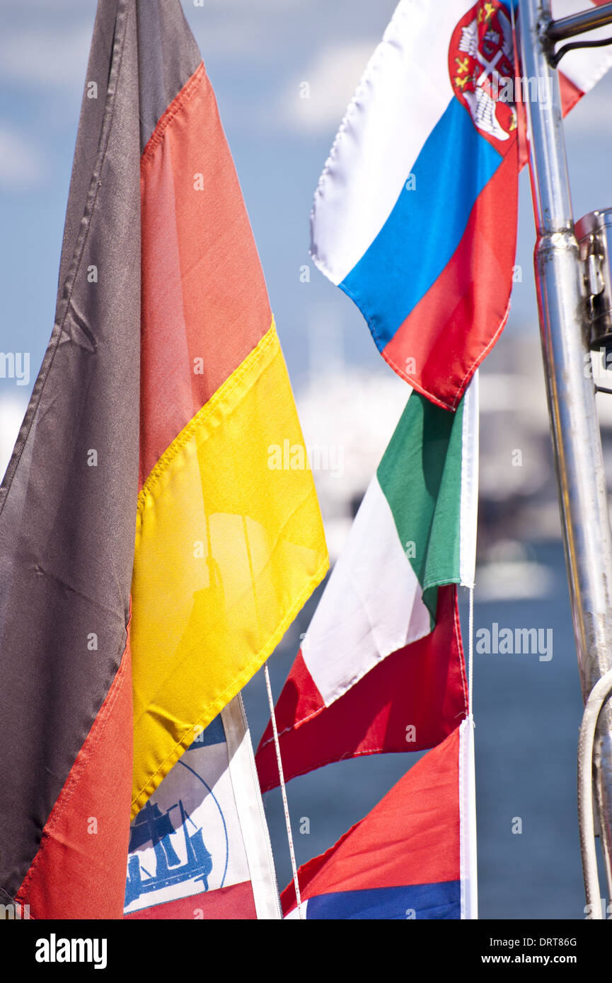 Boot flags hi-res stock photography and images - Alamy