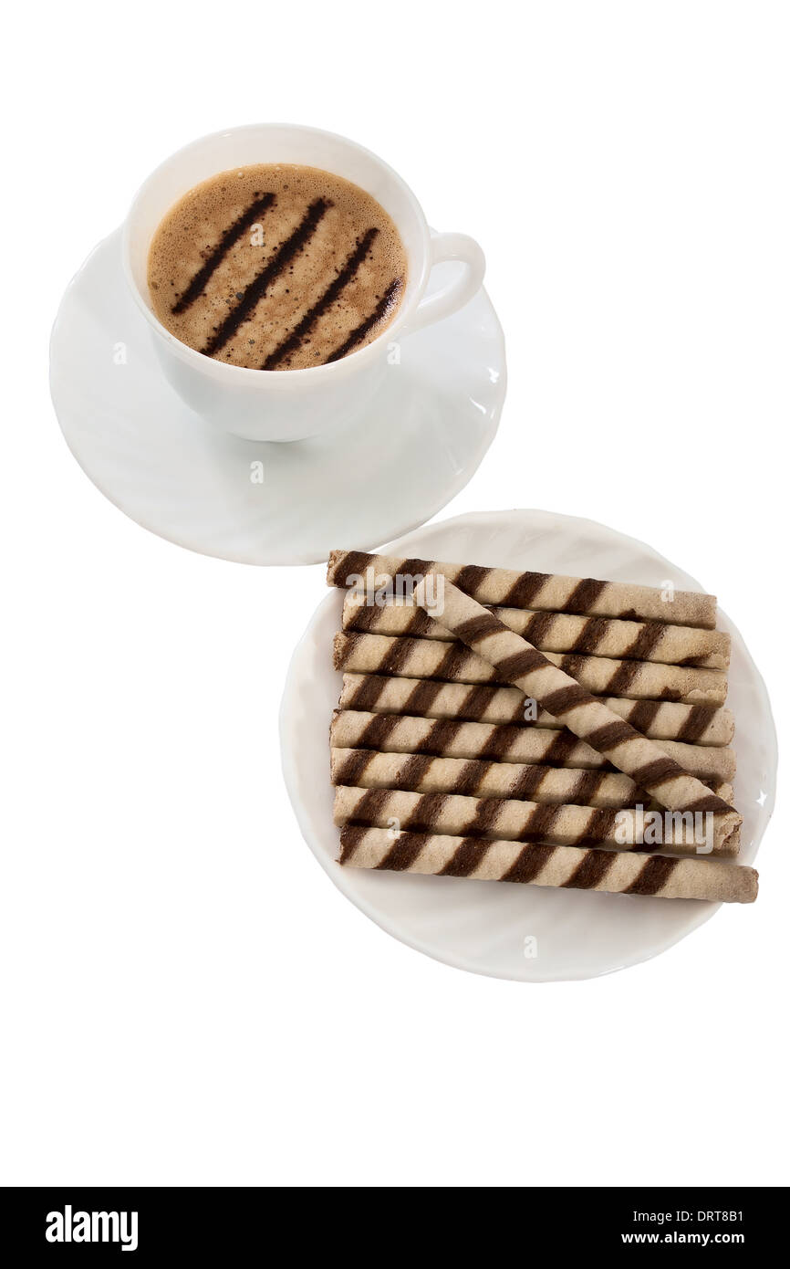 Coffee filling cup Cut Out Stock Images & Pictures - Alamy