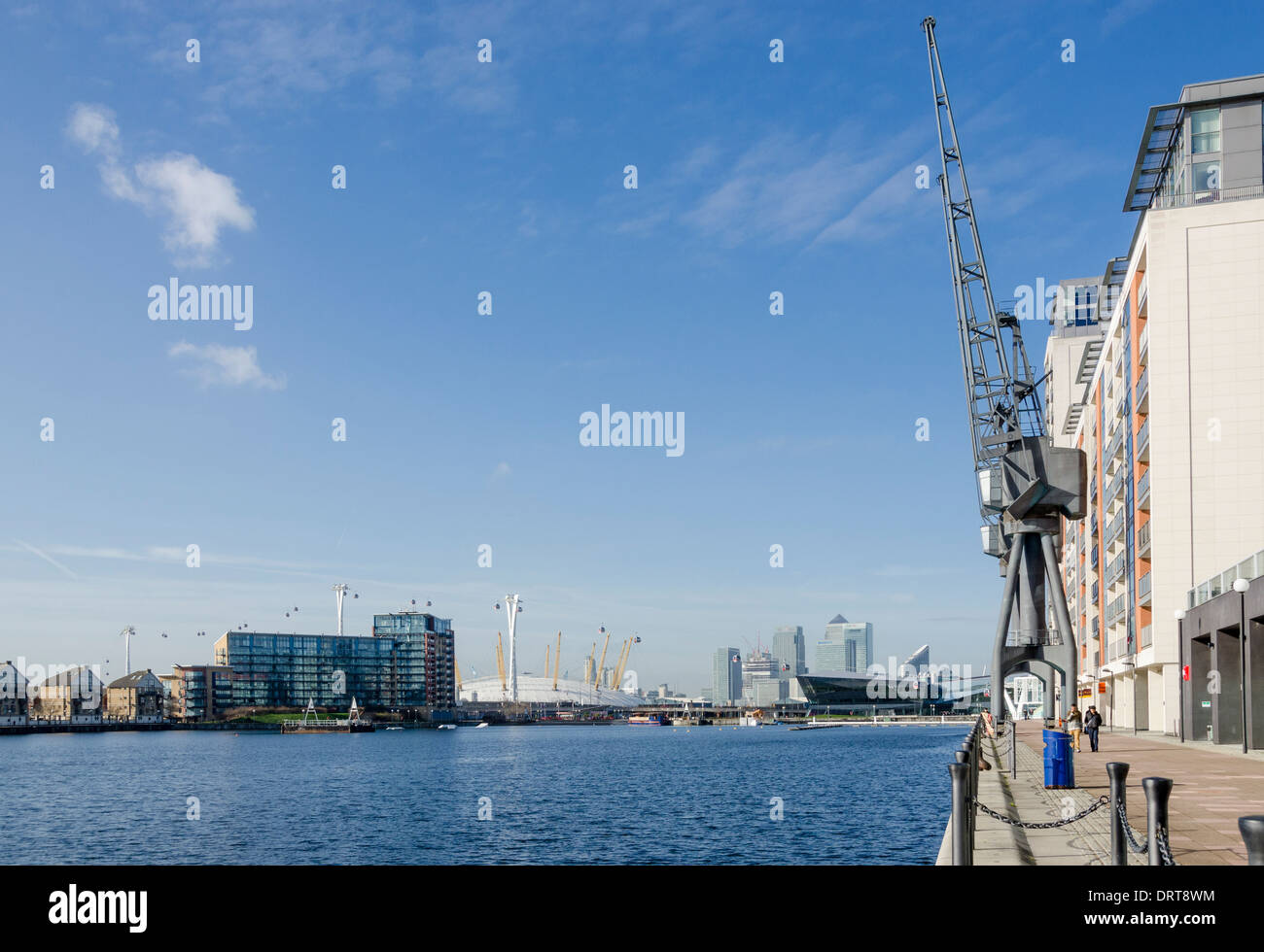 Royal victoria dock london crane hi-res stock photography and images ...