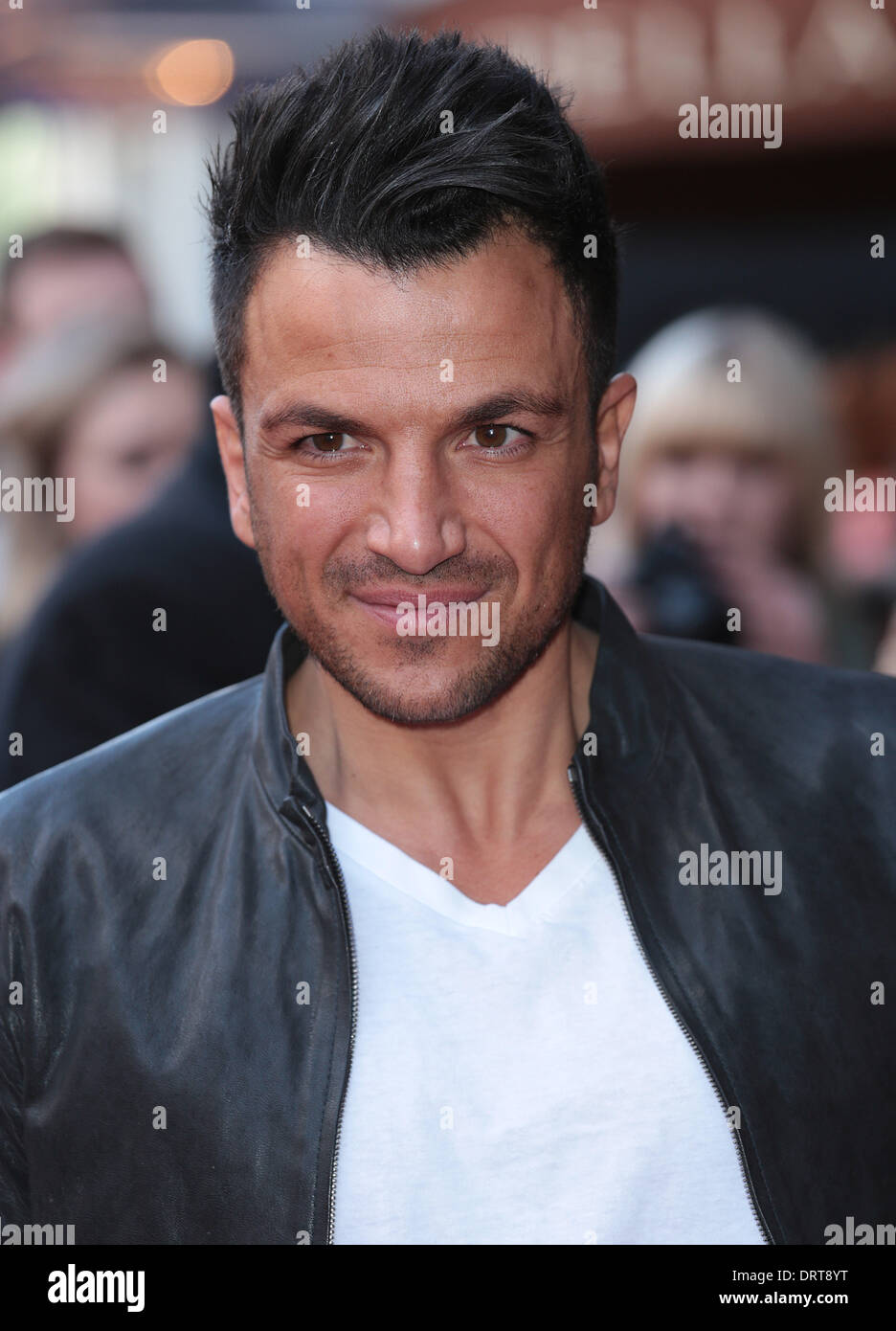 London, UK, 1st February 2014 Peter Andre arrives for the VIP Gala ...