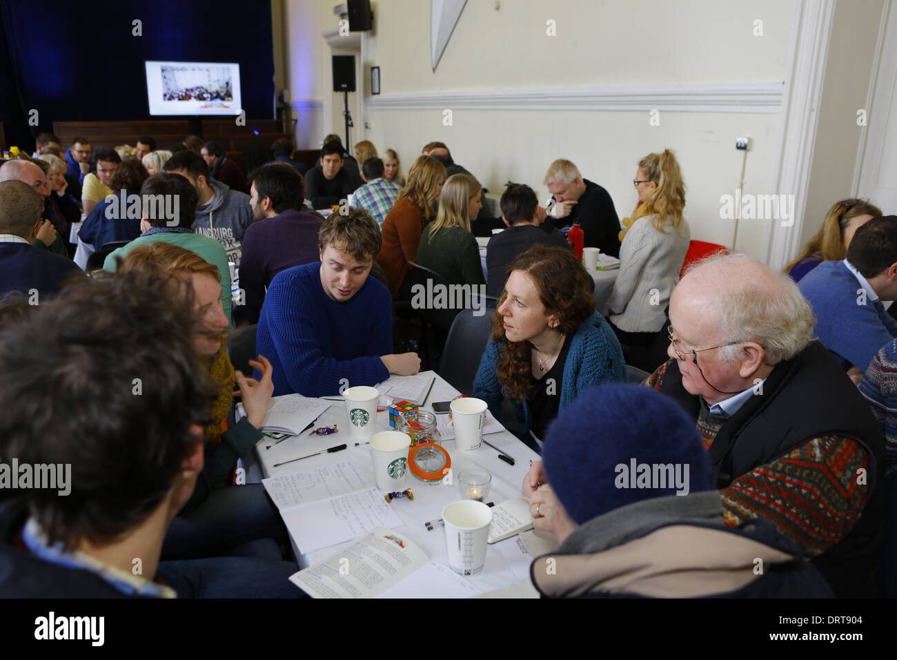 Small church audience hi-res stock photography and images - Alamy