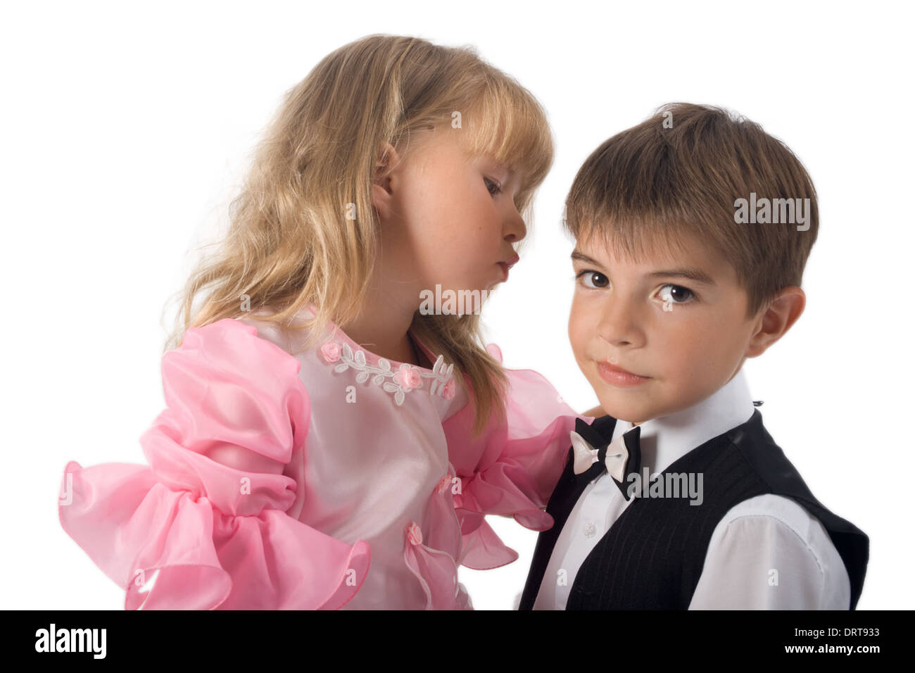 Children. Fascinating pair Stock Photo - Alamy