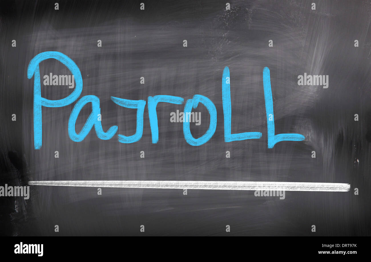 Concept Handwritten With Chalk - Color Image Stock Photo - Alamy