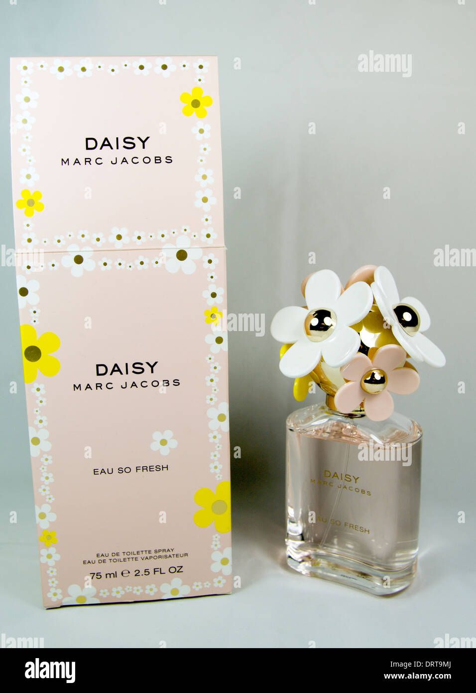 Bottle of Daisy Perfume Stock Photo - Alamy