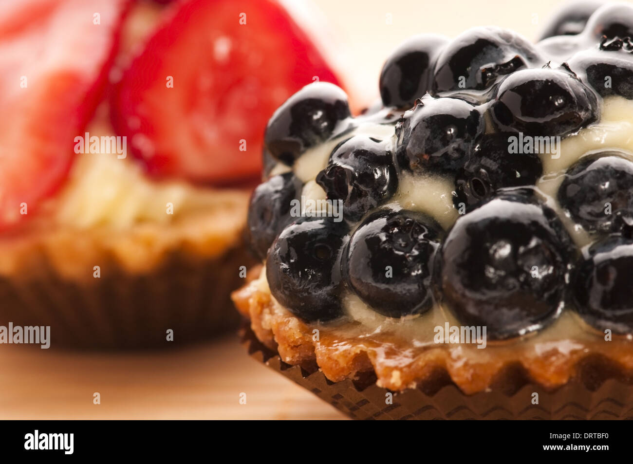 French cake with fresh fruits Stock Photo - Alamy