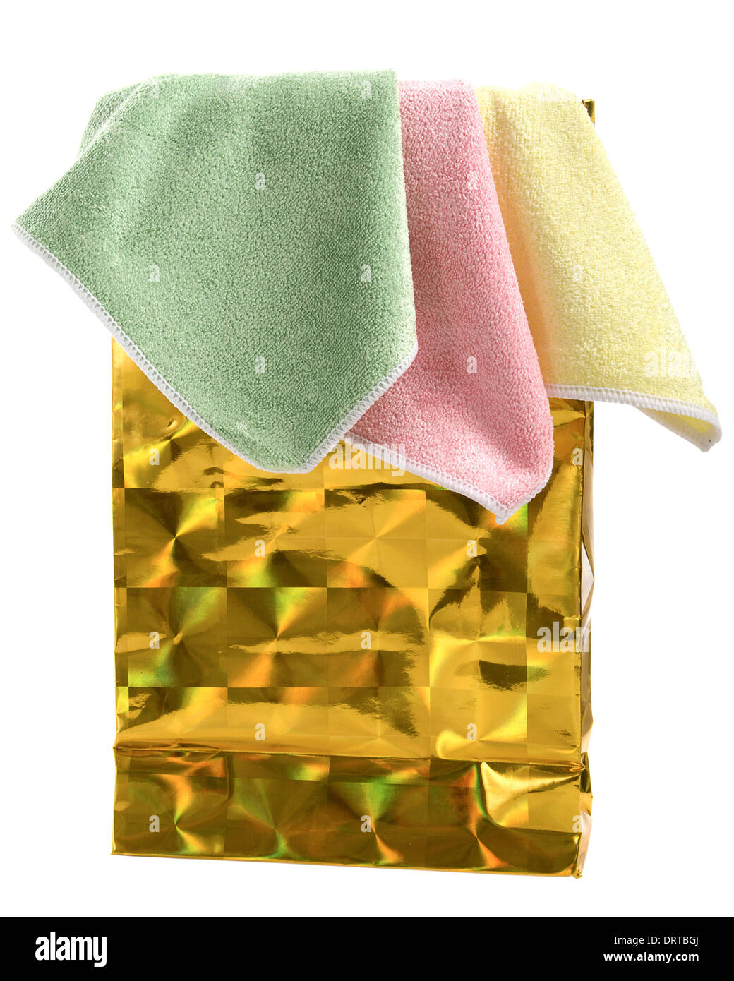 Gold shopping bag hi-res stock photography and images - Alamy