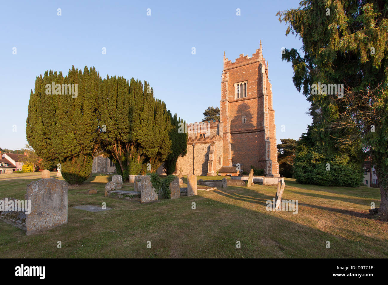St Nicholas Church, Castle Hedingham, Essex England Stock Photo - Alamy