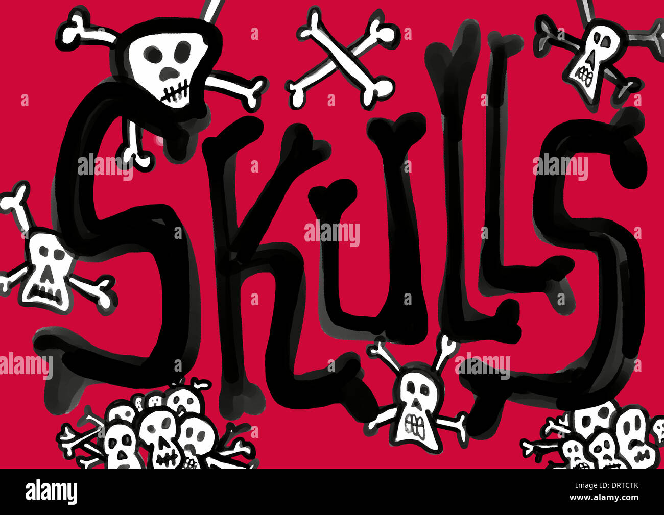 Scared skull hi-res stock photography and images - Alamy