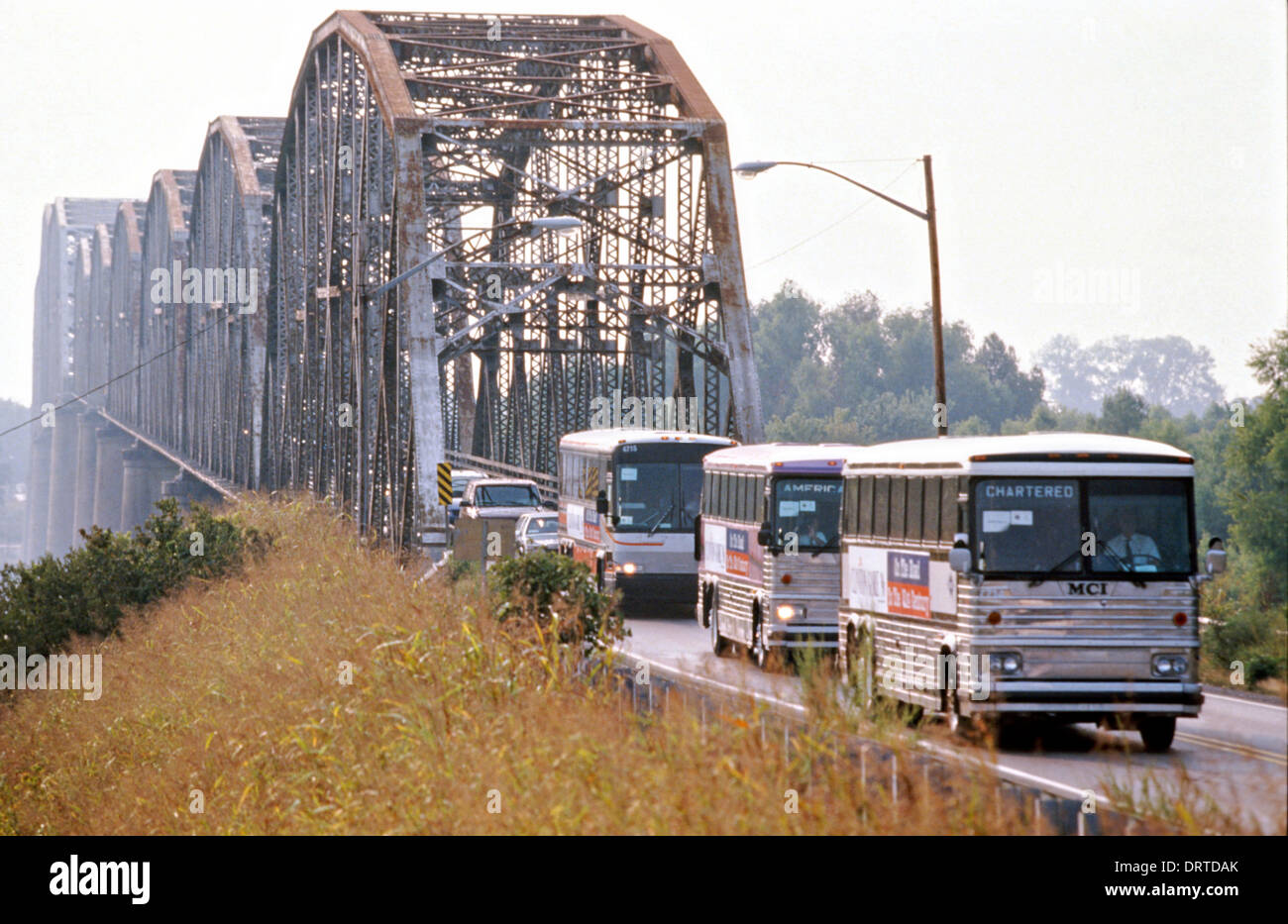 Cairo mississippi river bridge hi-res stock photography and images - Alamy