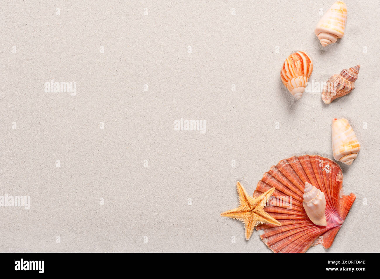 Background for a card with a sea beach theme Stock Photo - Alamy