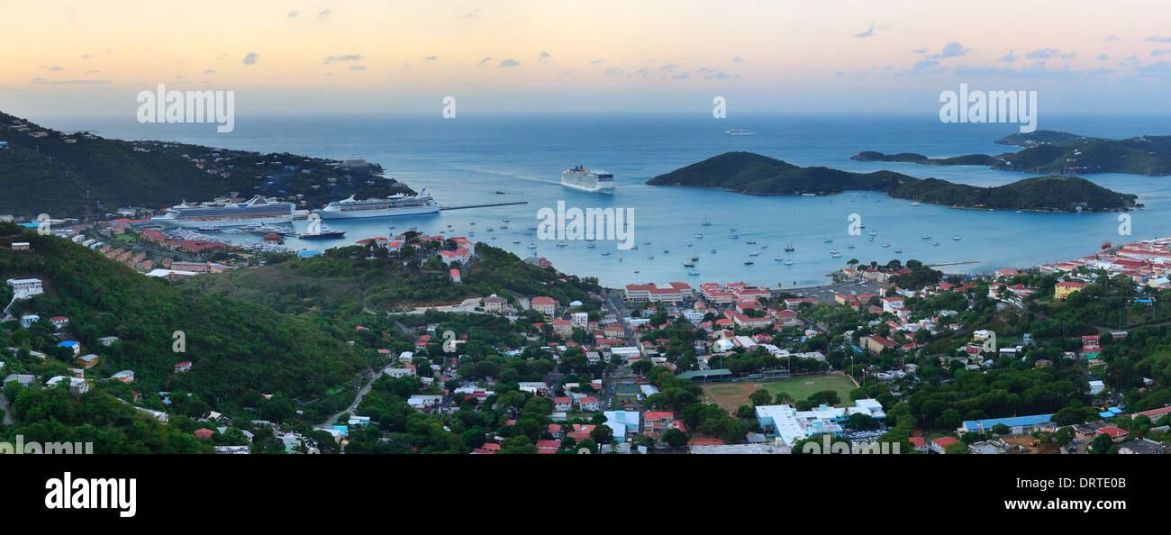St thomas virgin islands panorama hi-res stock photography and images ...