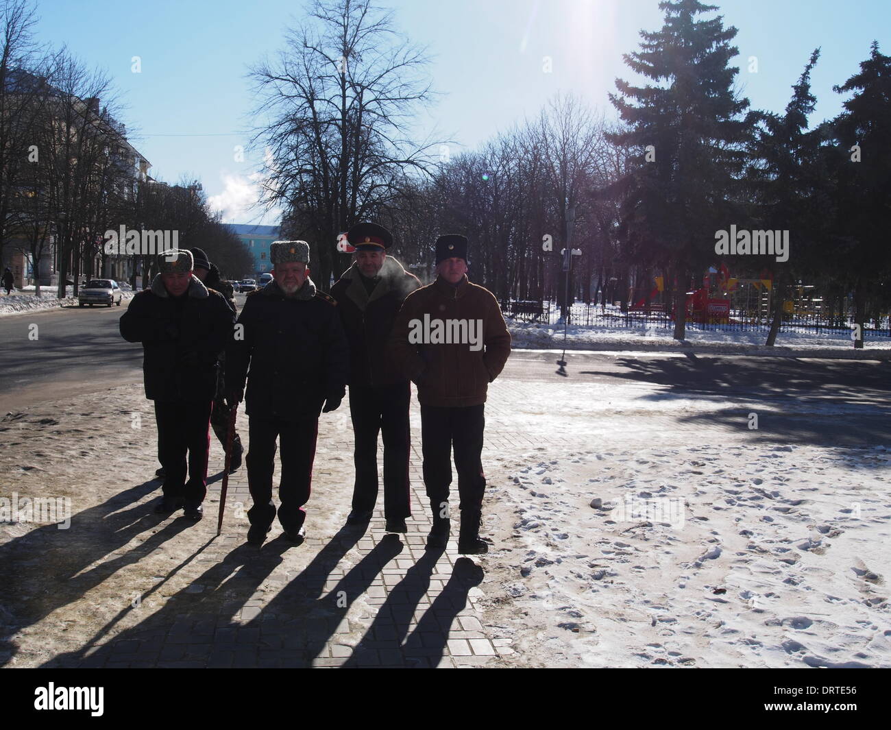 Cossack patrol hi-res stock photography and images - Alamy