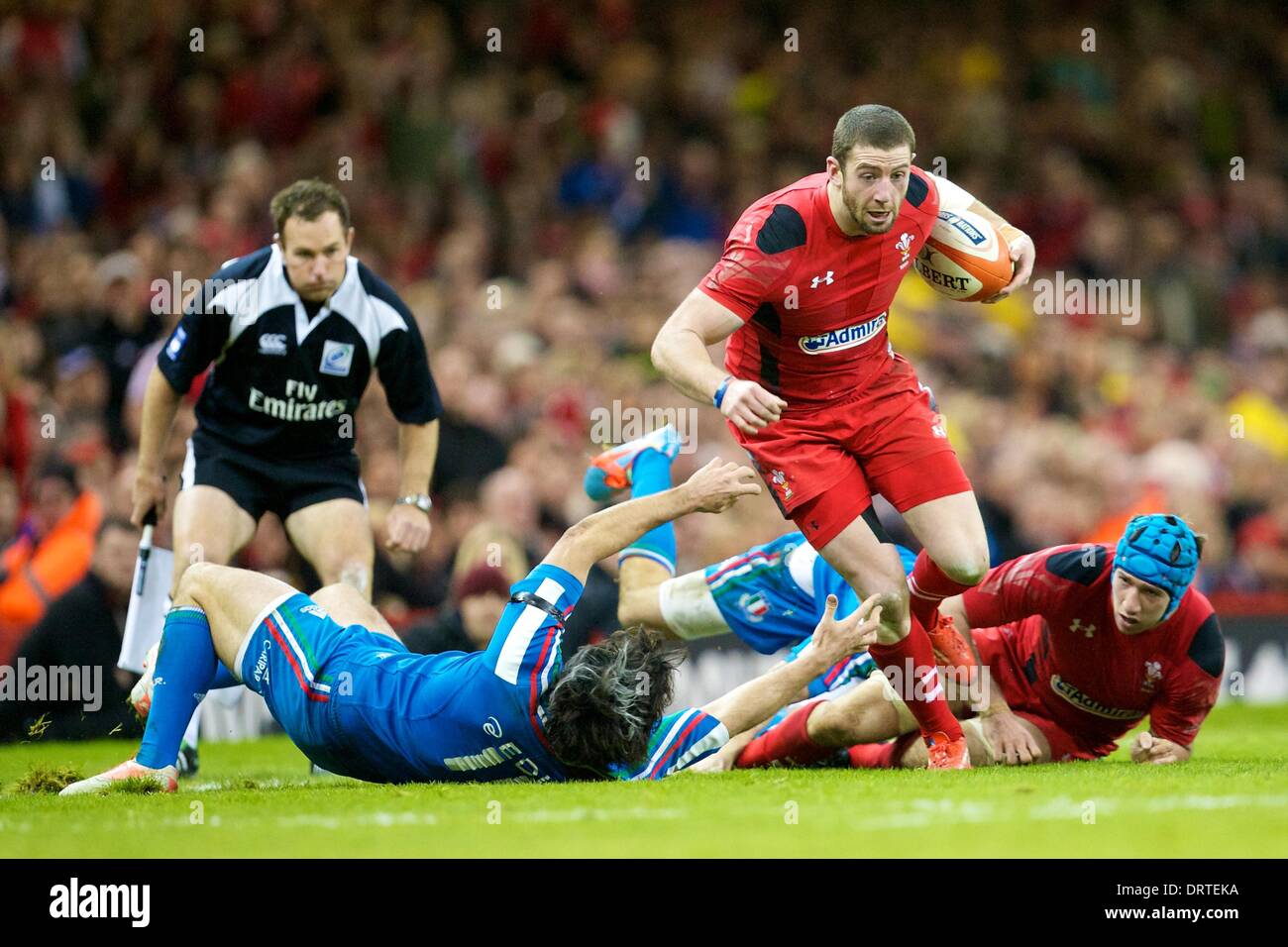 Alex cuthbert cardiff 2014 hi-res stock photography and images - Alamy