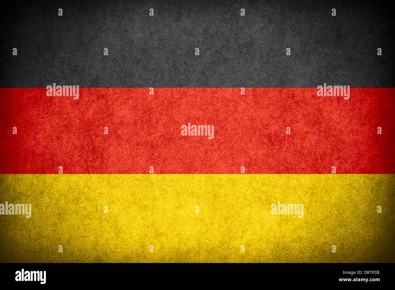 flag of Germany or German banner on paper rough pattern texture Stock ...