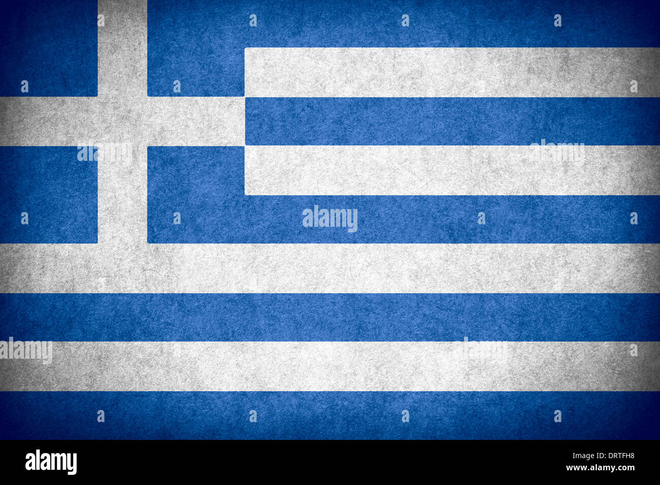 flag of Greece or Greek banner on paper rough pattern texture Stock ...
