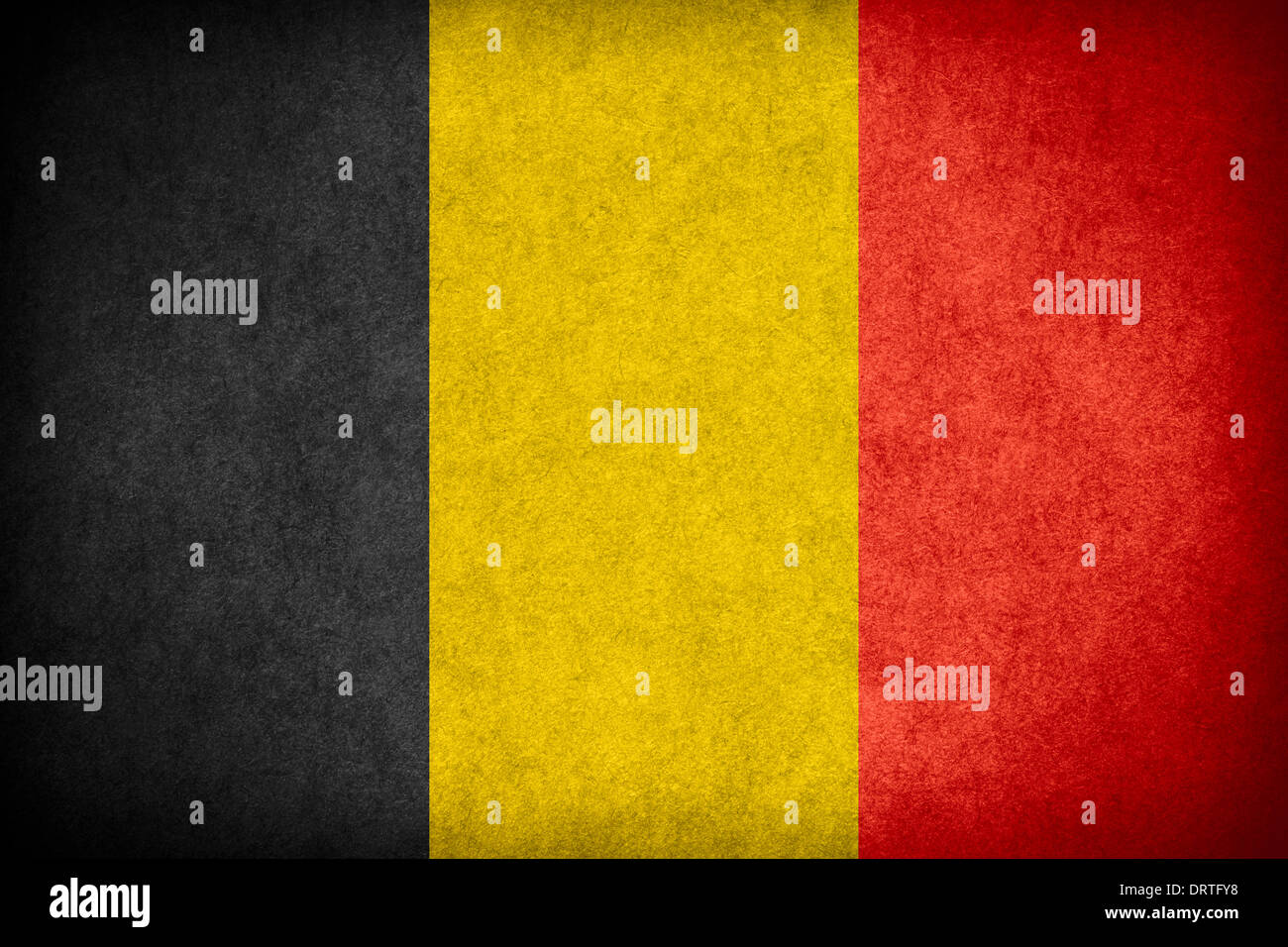 flag of Belgium or Belgian banner on paper rough pattern texture Stock ...