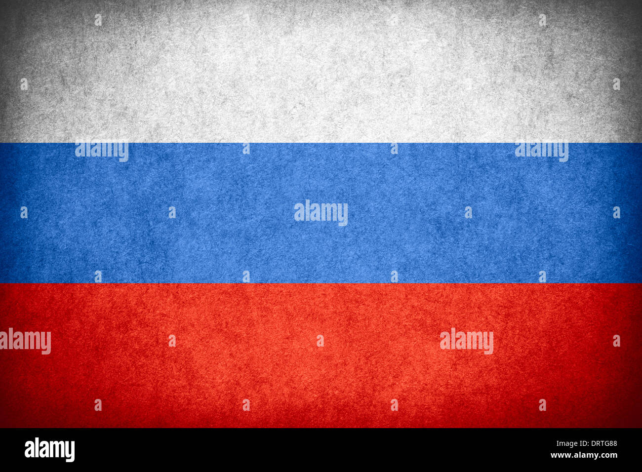 flag of Russia or Russian banner on paper rough pattern texture Stock ...