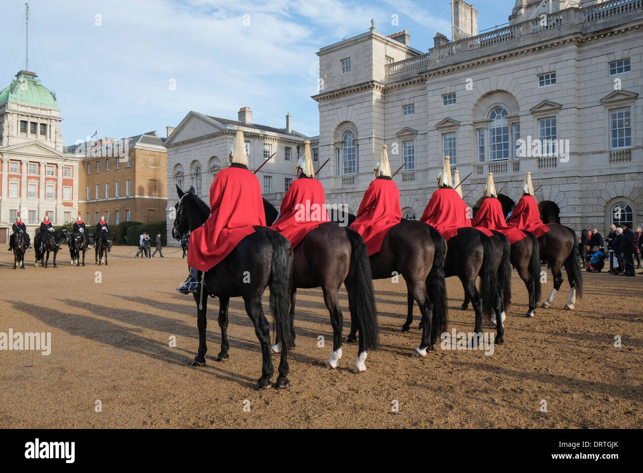 Lifeguards cavalry regiment at changing of the guard ceremony Horse ...