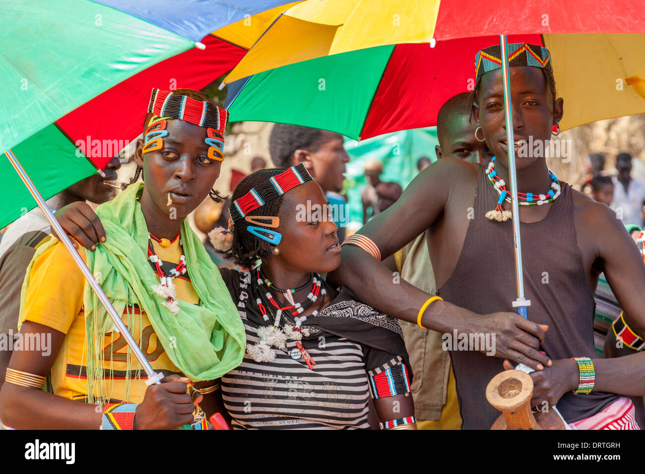 Benna people at keyafer market hi-res stock photography and images - Alamy