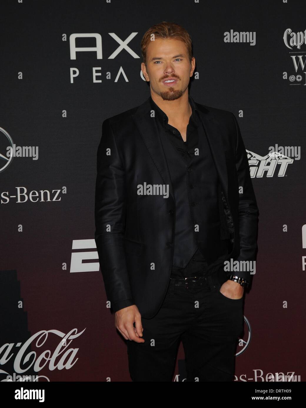 Kellem Lotz at arrivals for ESPN Super Bowl Party, Pier 36, New York ...