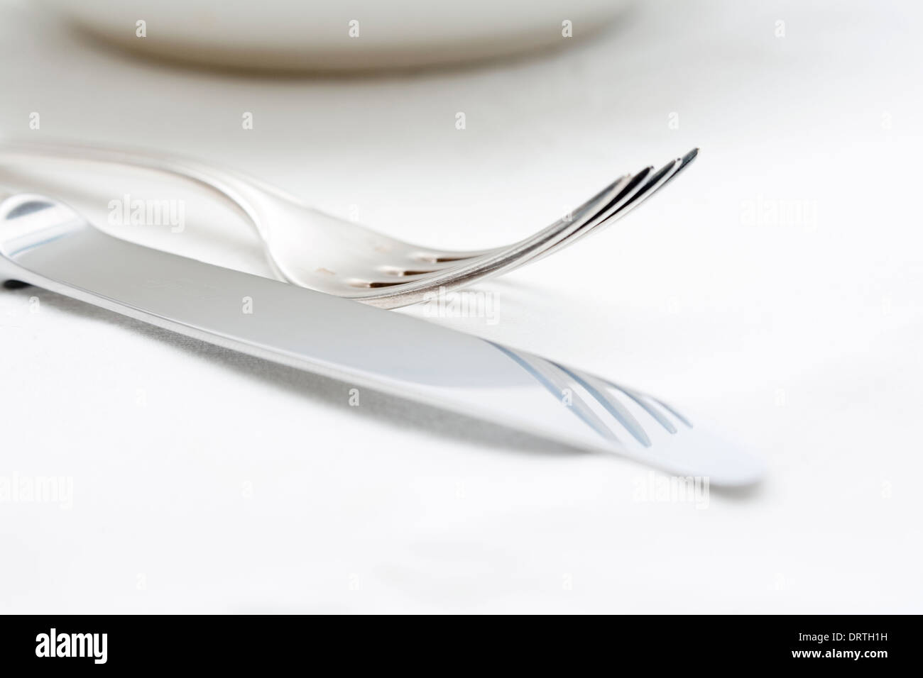 Silver plate setting hi-res stock photography and images - Alamy