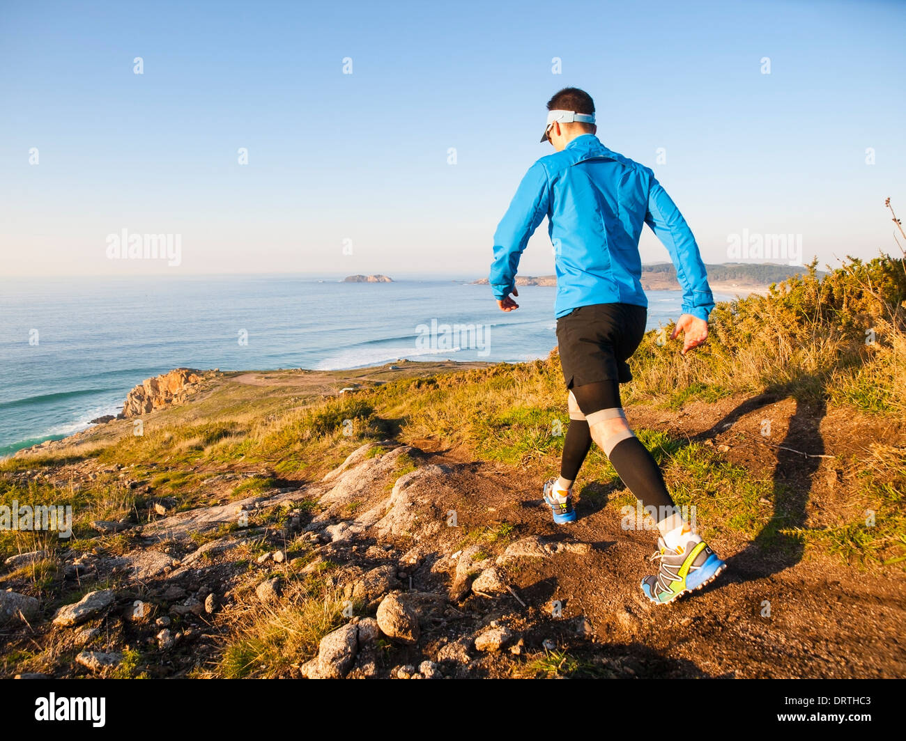 Walking coastal path motion hi-res stock photography and images - Alamy