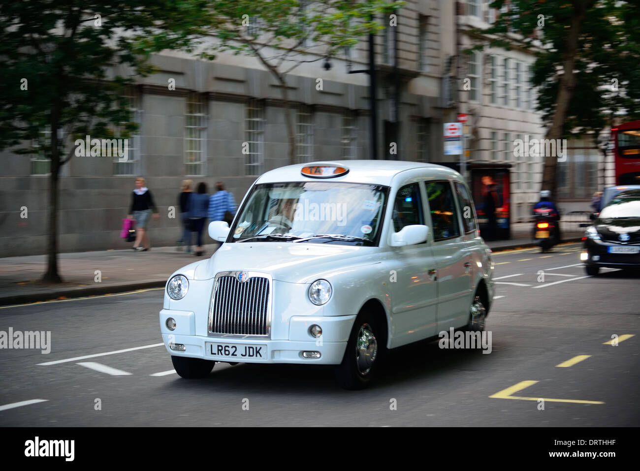 Vintage taxi in street Stock Photo - Alamy