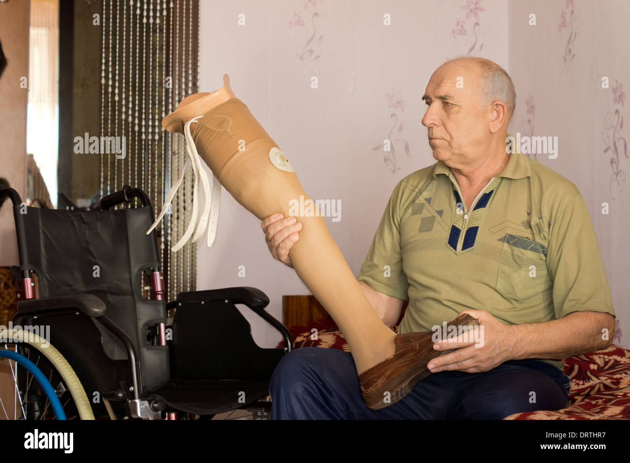 Leg amputation stump hi-res stock photography and images - Alamy