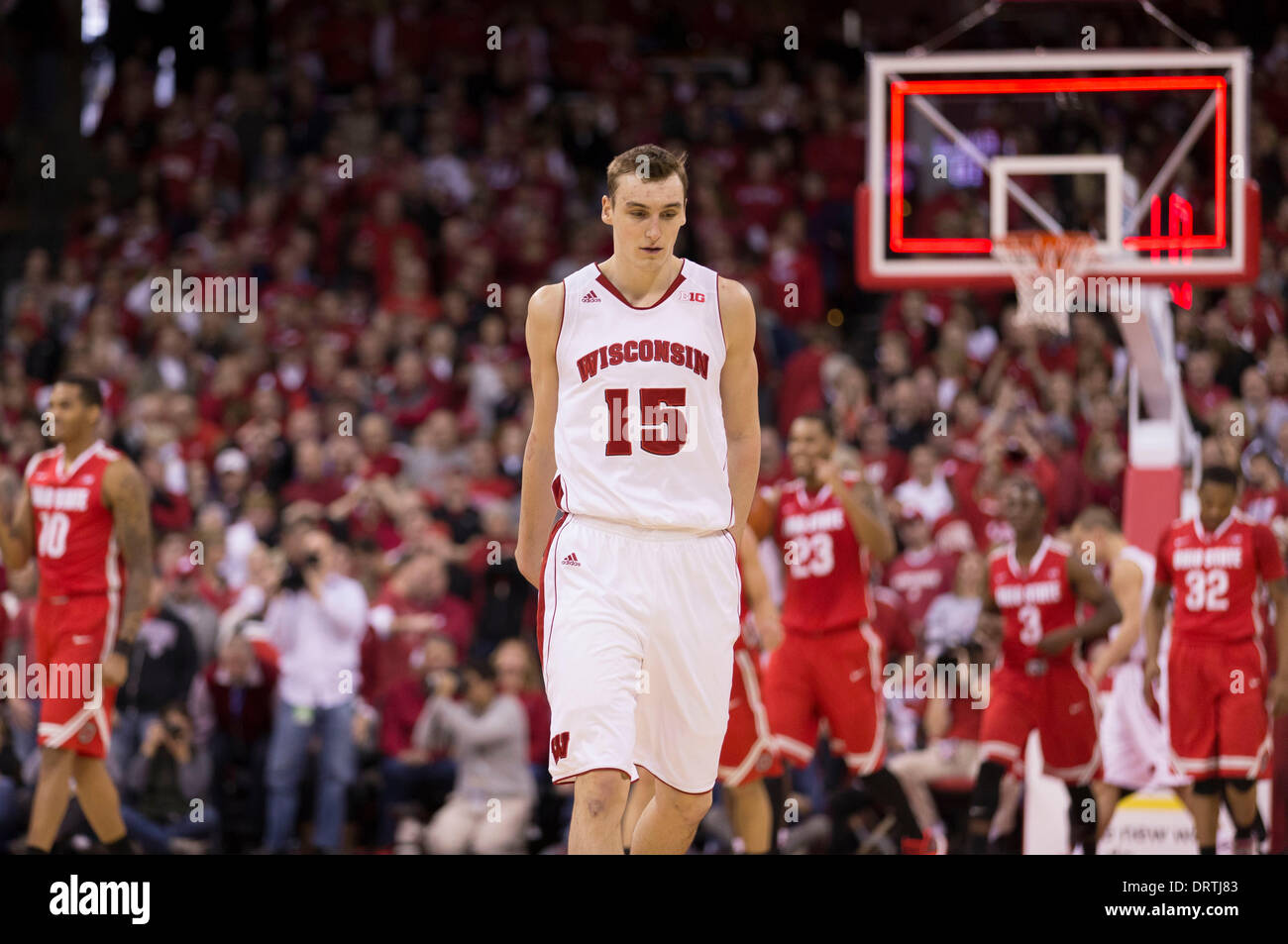 Madison, Wisconsin, USA. 1st Feb, 2014. February 1, 2014: Wisconsin ...