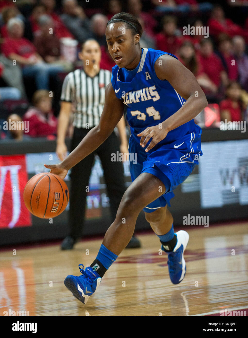 Piscataway, New Jersey, USA. 1st Feb, 2014. Memphis' guard Devin Mack ...