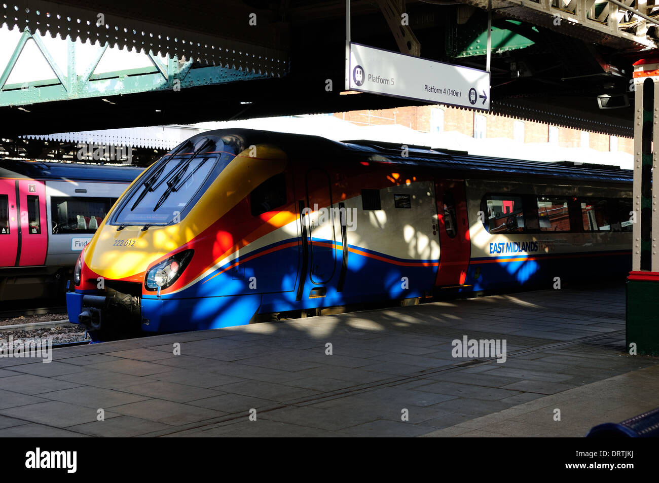 Nottingham Station East Midlands Trains Stock Photo - Alamy