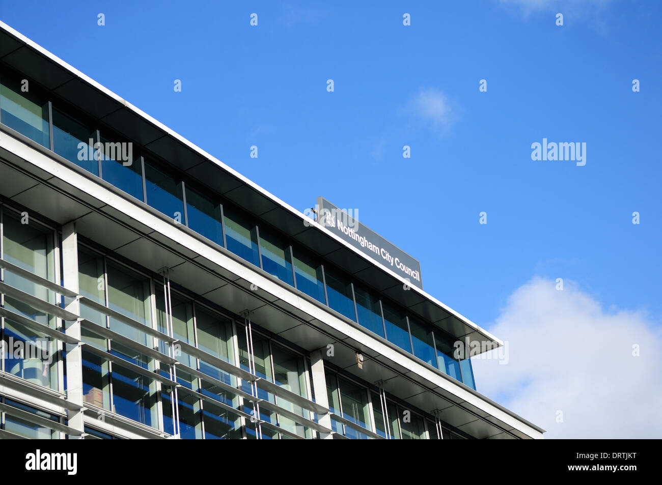 Nottingham City Council Building,Station Street,UK Stock Photo - Alamy