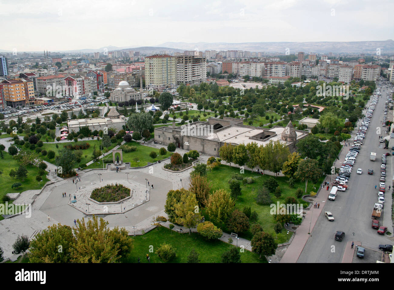 Cevher Nesibe Hatun Museum in Mimar Sinan Park Kayseri Turkey Stock ...