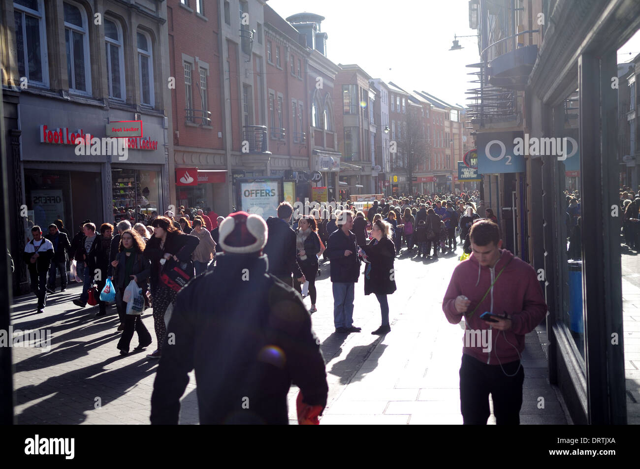 Clumber Street Nottingham,UK Stock Photo - Alamy