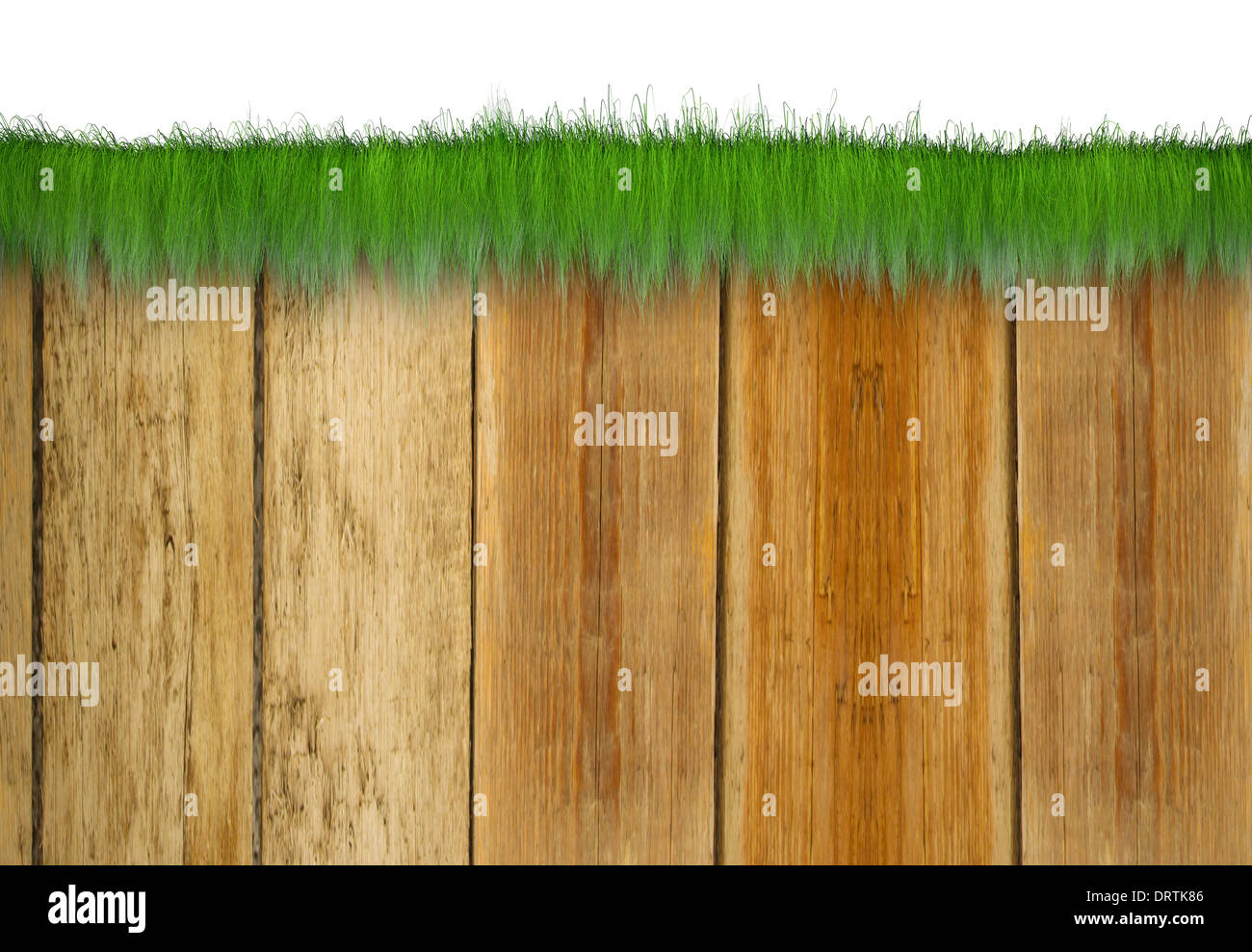 Background from a fence and a grass Stock Photo - Alamy