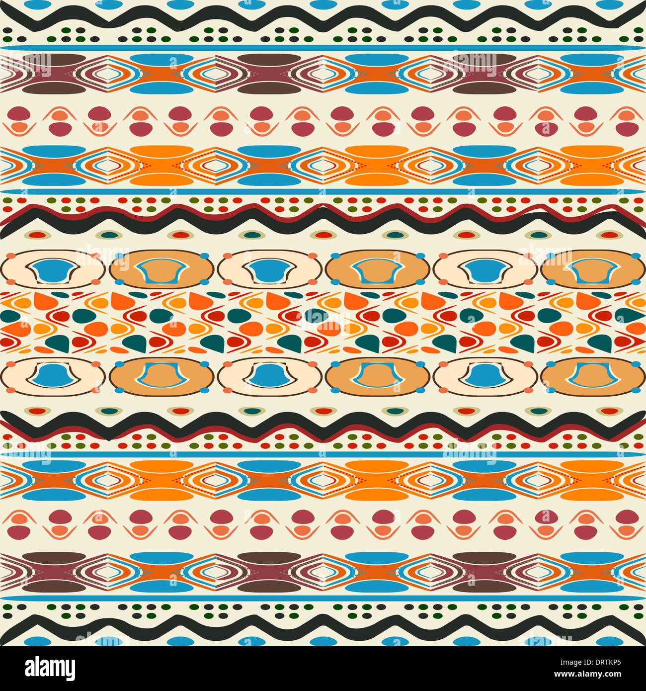 Tribal ethnic design, abstract art Stock Photo - Alamy