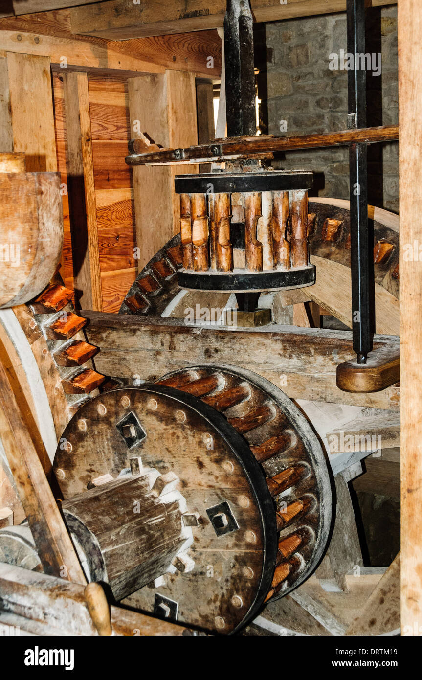 Oliver Evans Automated Milling System, George Washington Gristmill ...