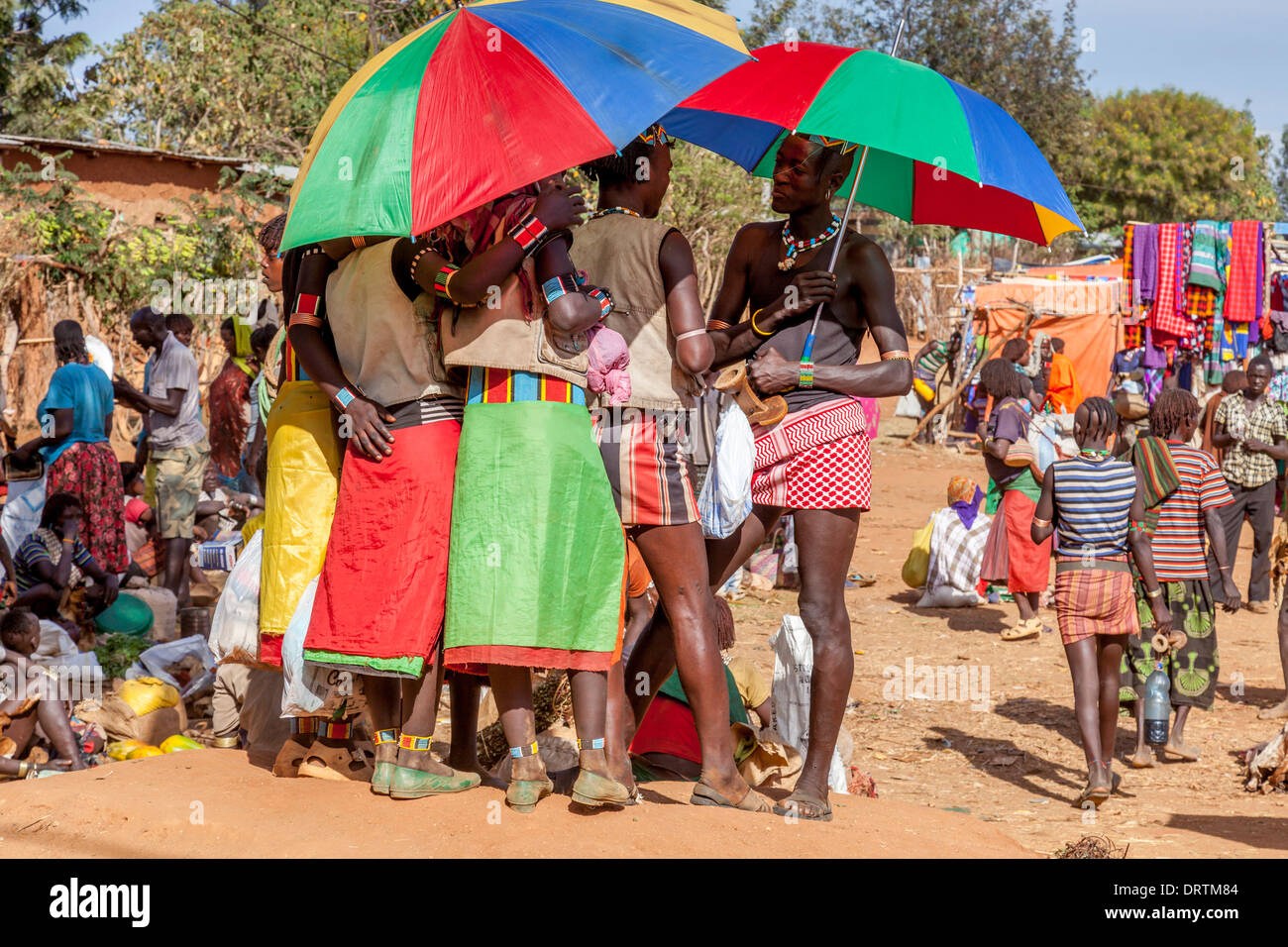 African People Under Umbrella High Resolution Stock Photography and ...
