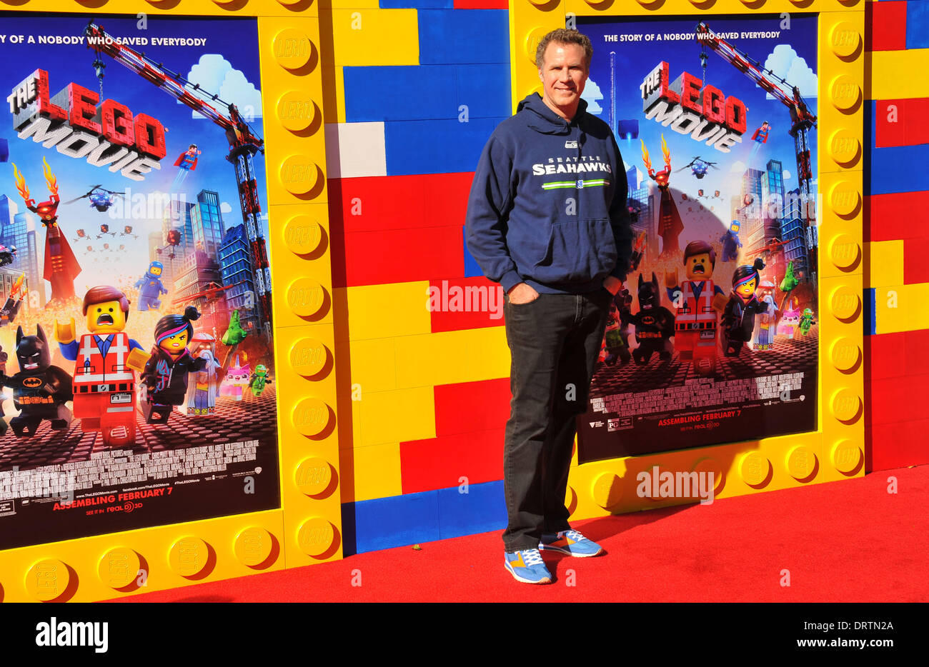Will ferrell in lego movie hi-res stock photography and images - Alamy