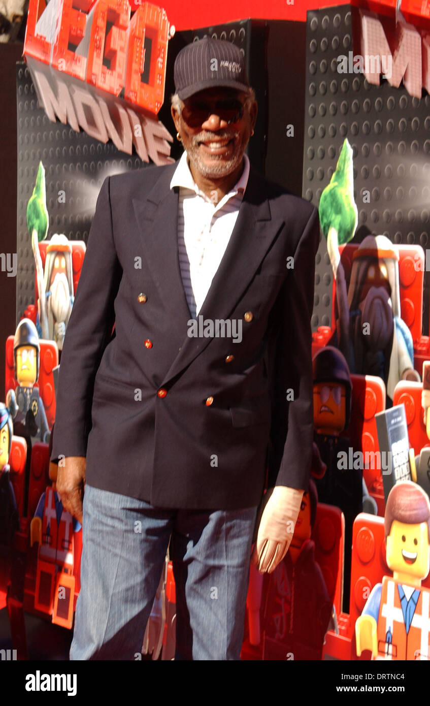 Hollywood, California, USA. 31st Jan, 2014. Morgan Freeman attends the ...