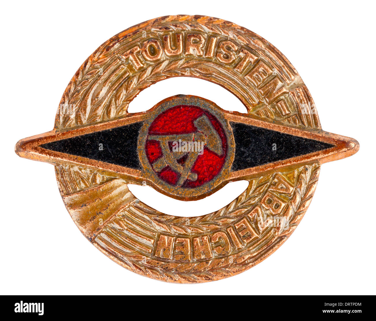 GDR (DDR) badge - Tourism, Gold, 1961 Stock Photo - Alamy