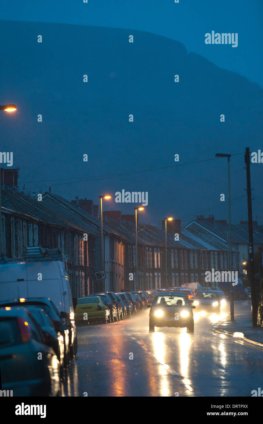 Rhondda valley rhondda cynon taff hi-res stock photography and images ...