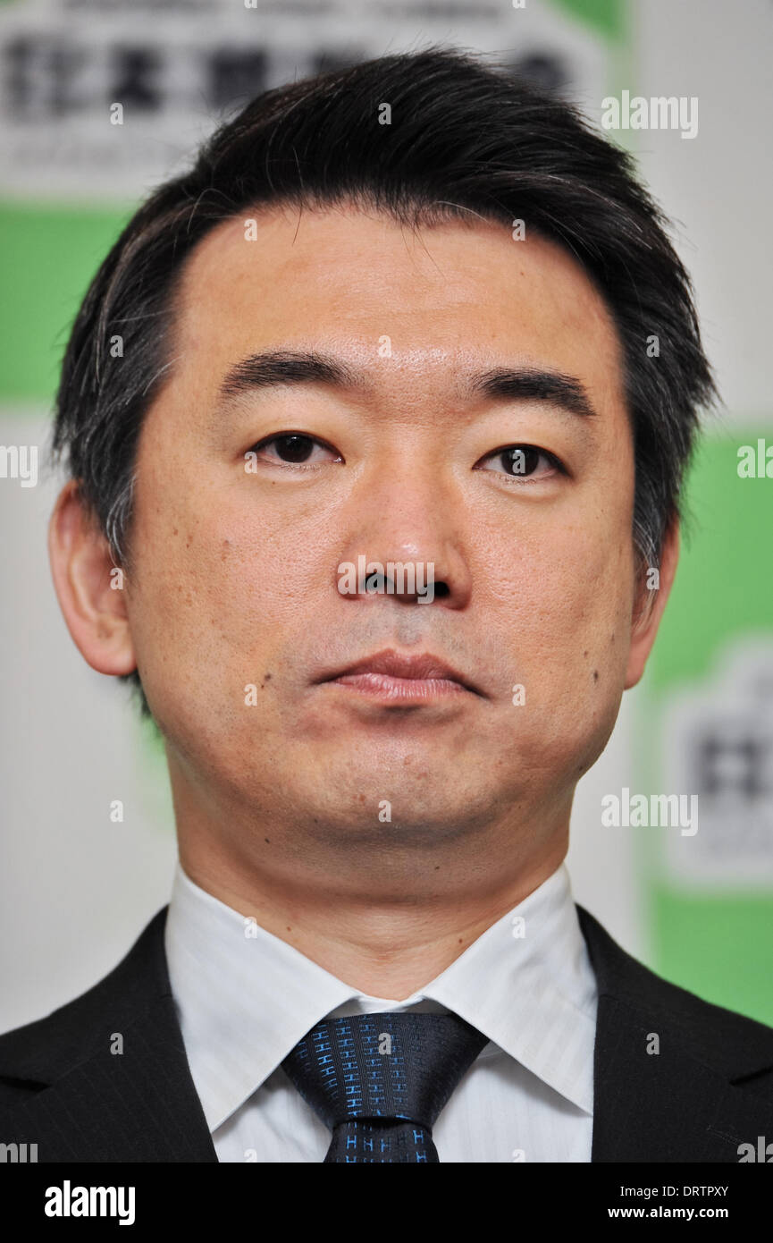 Toru Hashimoto, February 1, 2014, Tokyo, Japan : Toru Hashimoto, co ...