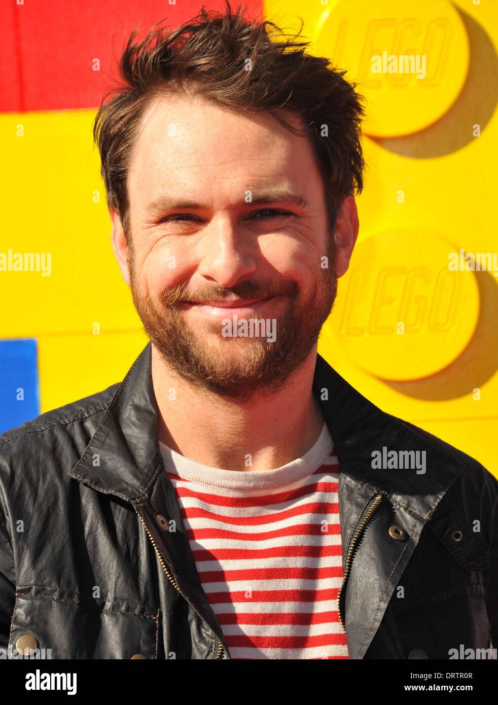 Los Angeles, CA, USA. 1st Feb, 2014. Charlie Day at arrivals for LEGO ...