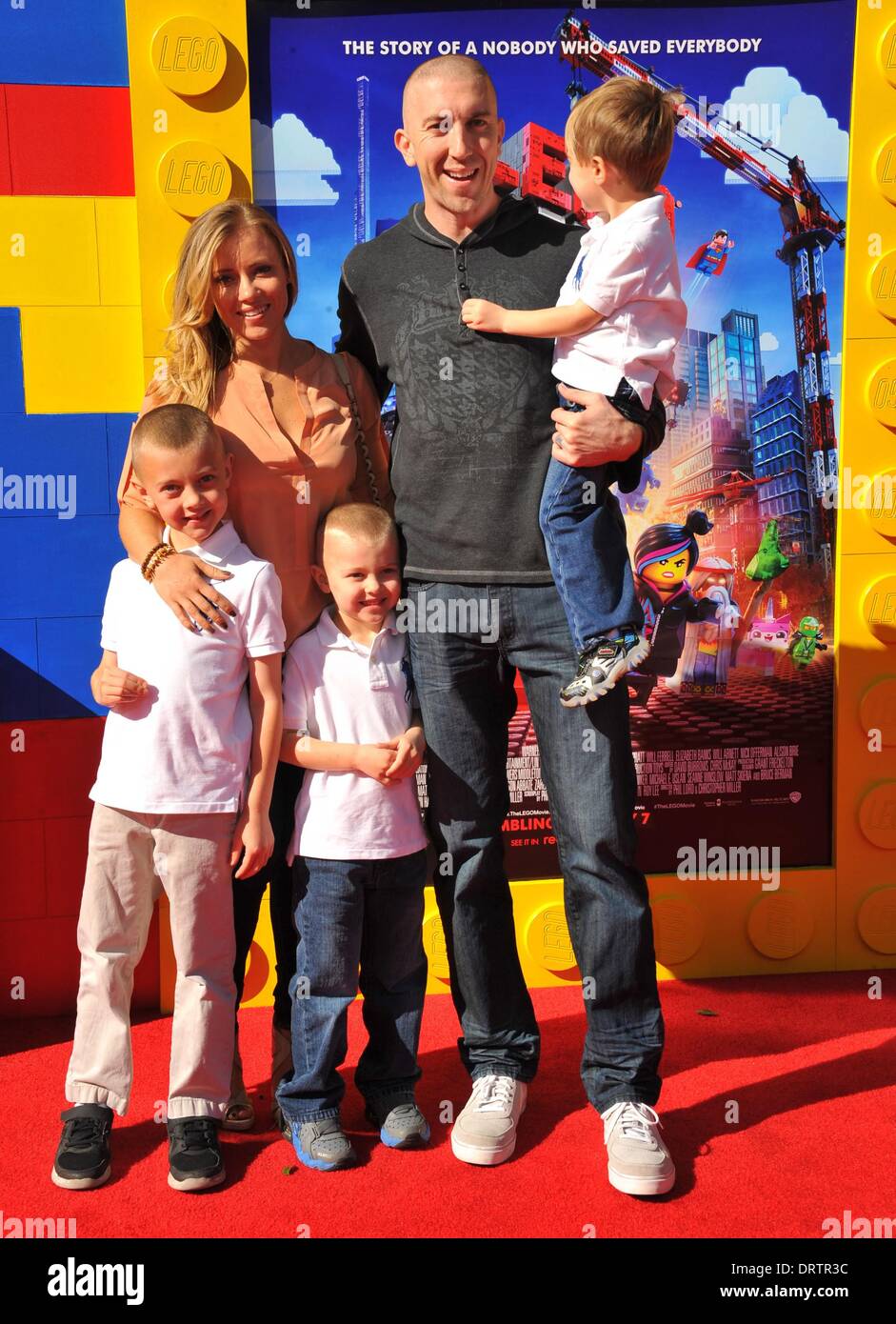 Los Angeles, CA, USA. 1st Feb, 2014. Steve Blake at arrivals for LEGO ...