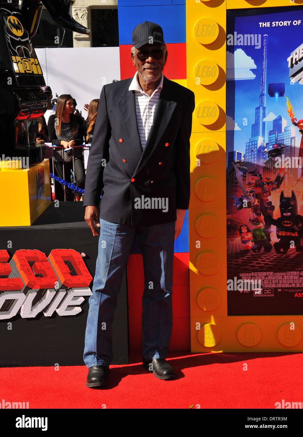 Los Angeles, CA, USA. 1st Feb, 2014. Morgan Freeman at arrivals for ...