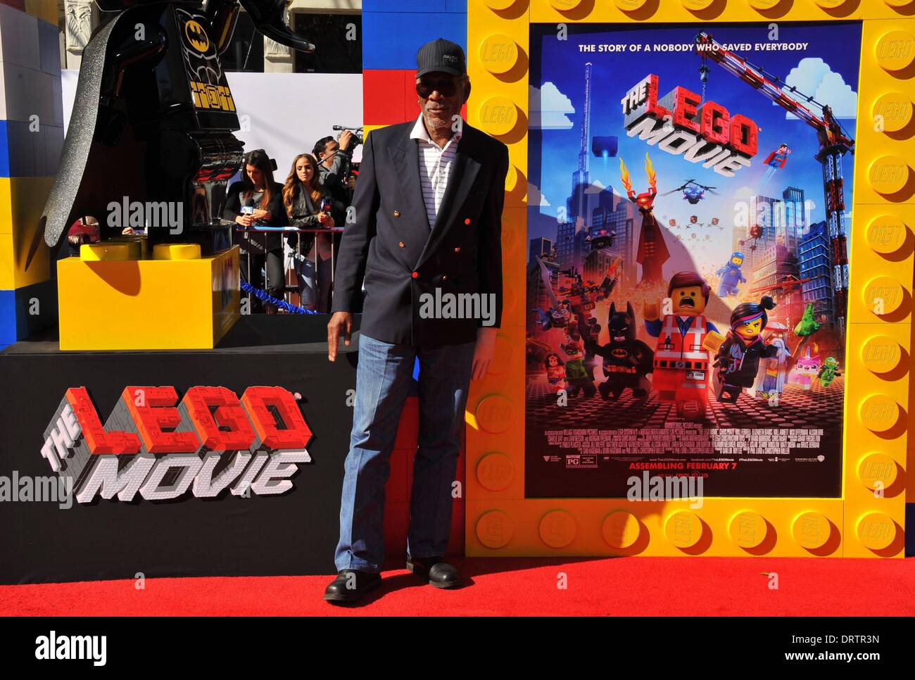 Los Angeles, CA, USA. 1st Feb, 2014. Morgan Freeman at arrivals for ...
