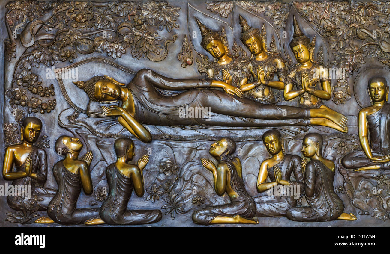 Buddha disciples hi-res stock photography and images - Alamy