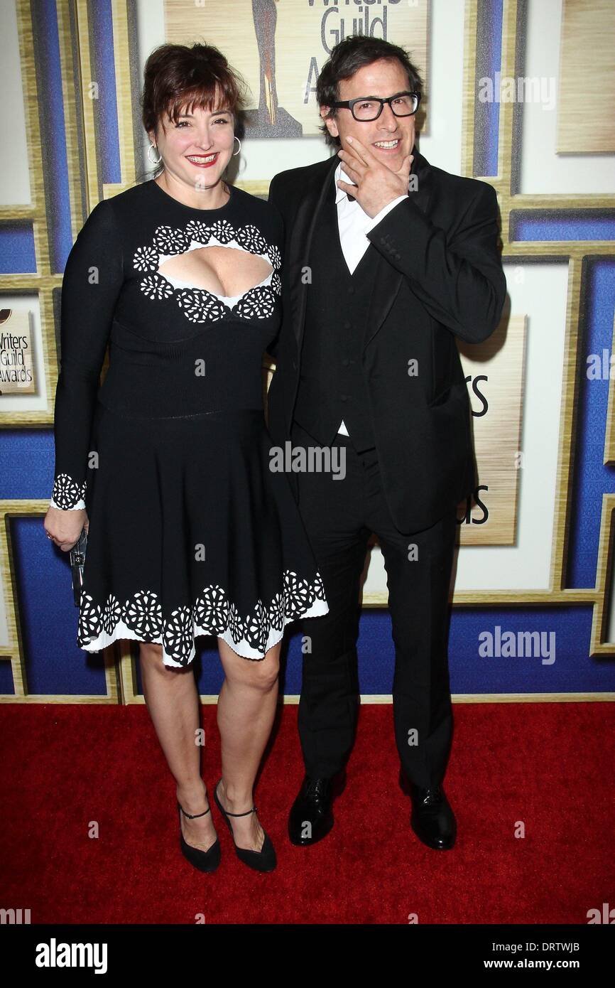 Los Angeles, California, USA. 1st Feb, 2014. Janet Grillo, David O ...